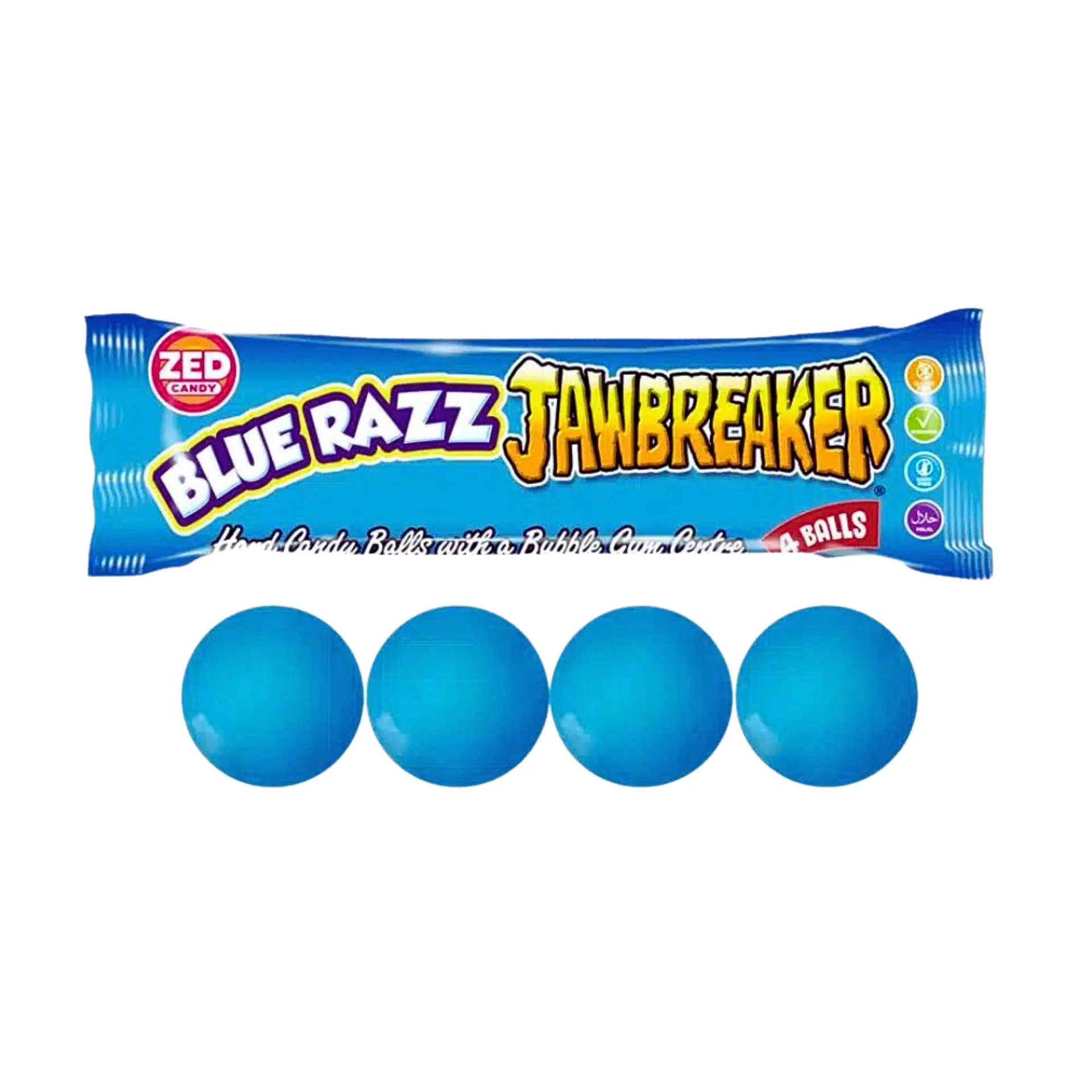 Zed Jawbreakers Blue Razz online bestellen bij CandyXL.com